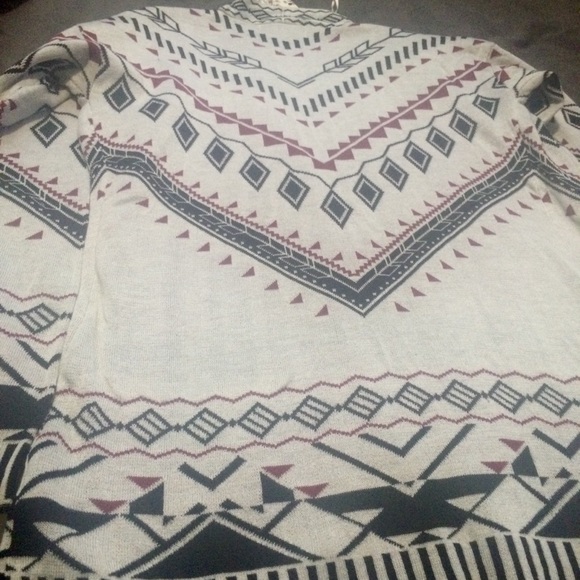 Pink Republic | Sweaters | Pink Republic Sweater Cardigan Geometric ...